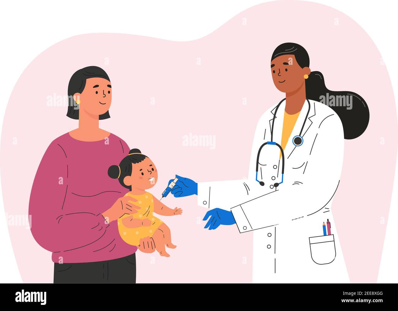 Child emergency doctor Stock Vector Images - Alamy