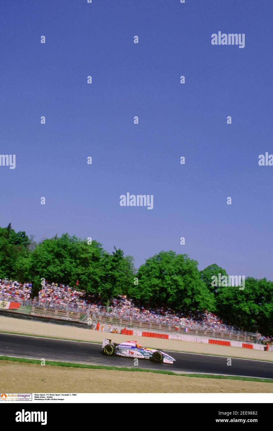 Eddie irvine 1995 hi-res stock photography and images - Alamy