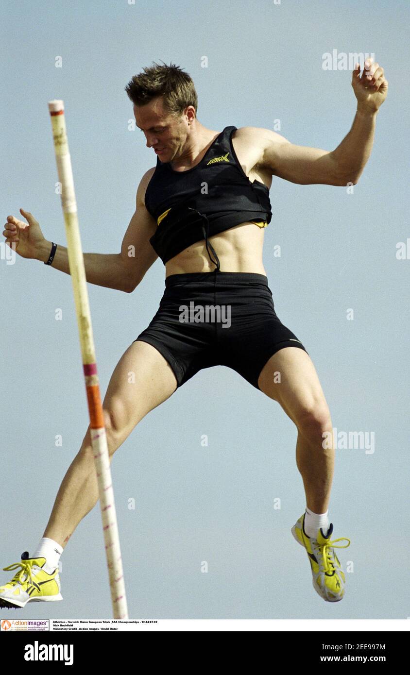 Norwich union european trials aaa championships hi-res stock ...