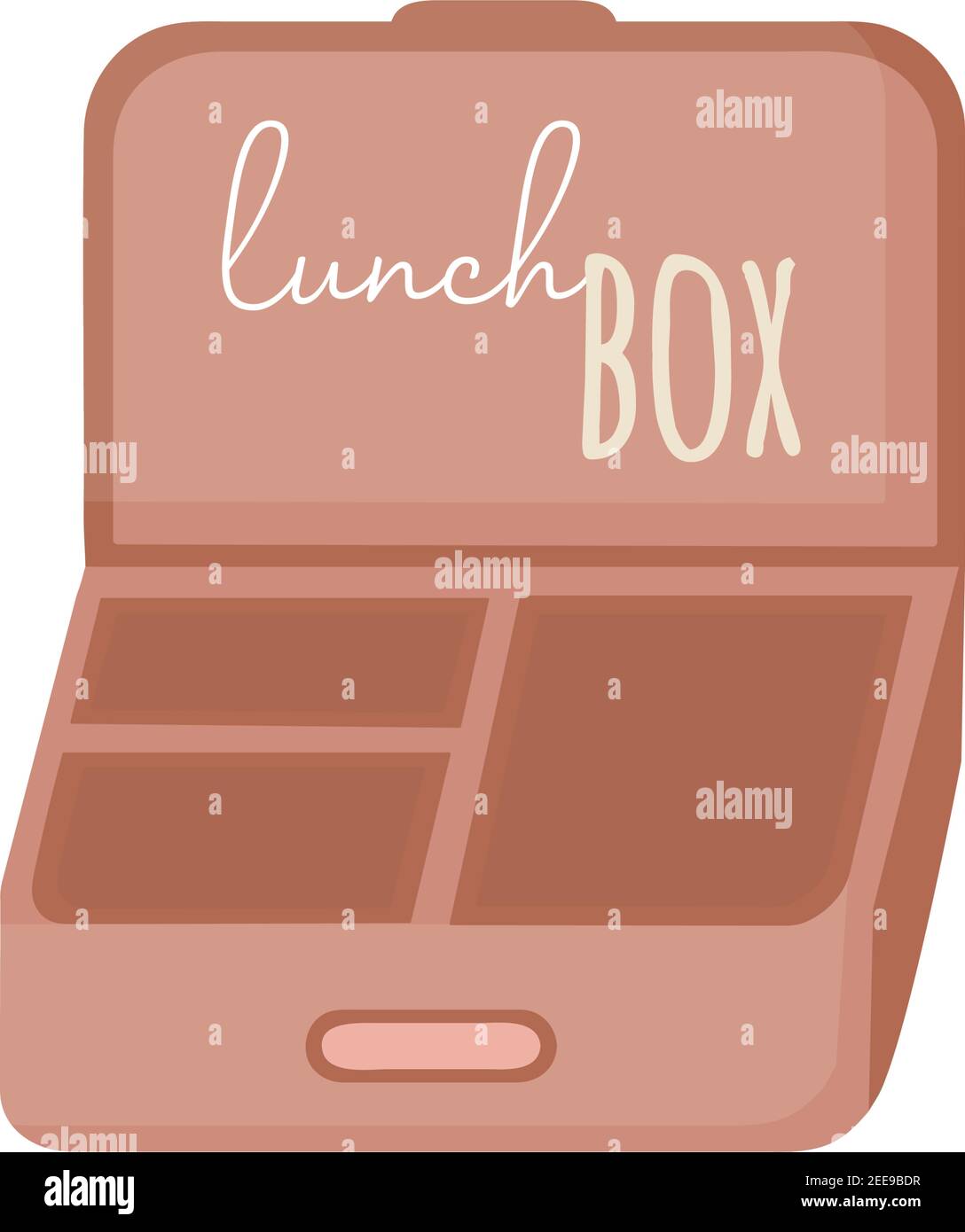 Lunch box container vector illustration graphic Stock Vector Image ...