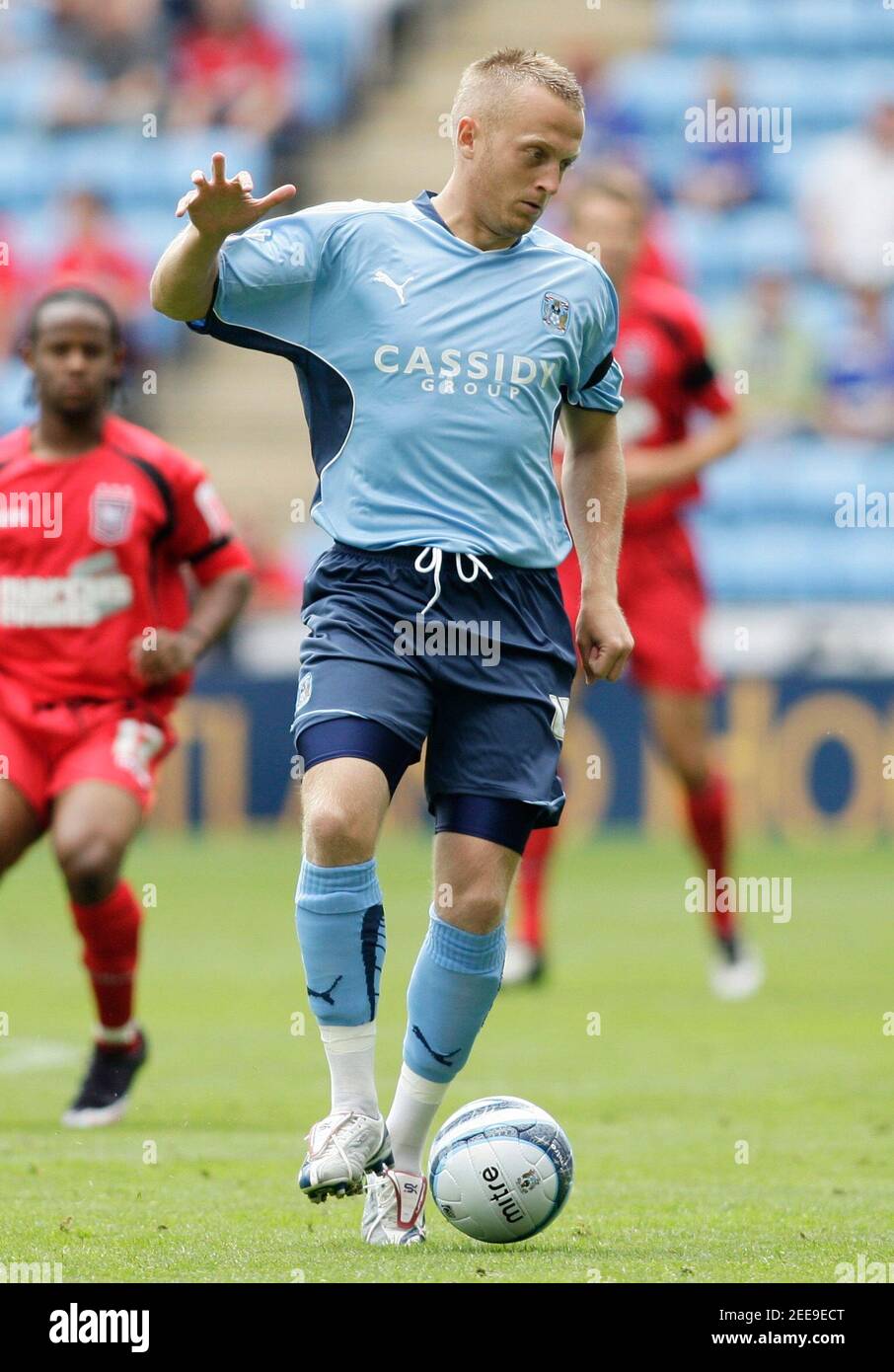 Coventry citys sammy clingan in action hi-res stock photography and ...