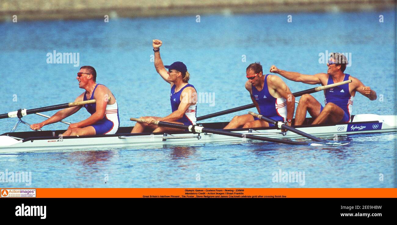 James cracknell 2000 hi-res stock photography and images - Alamy