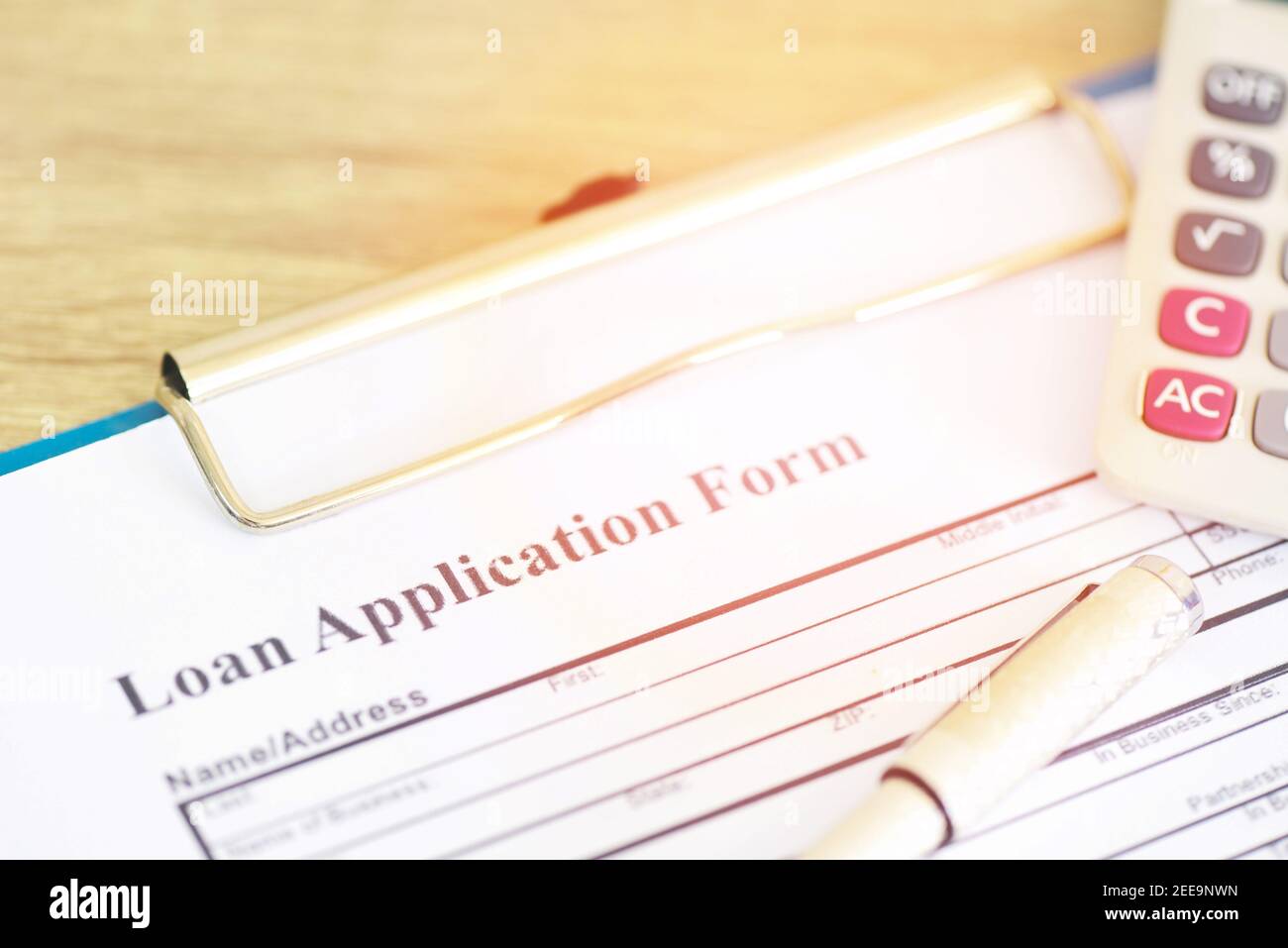 Loan application form, Financial loan money contract agreement company ...