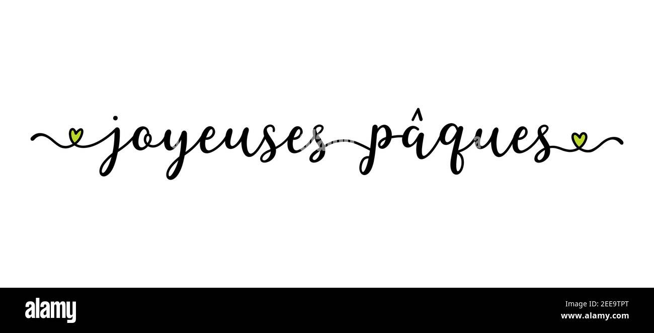 Joyeuses paques hi-res stock photography and images - Alamy