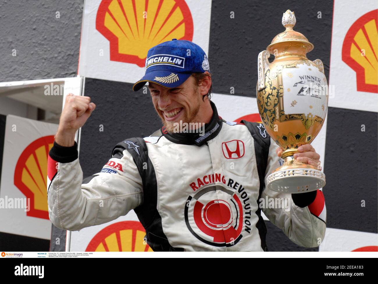 Jenson button 2006 hungarian grand prix hi-res stock photography and ...