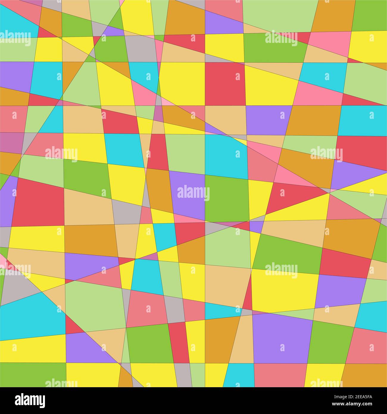 abstract multicolored stained glass, mosaic background, vector Stock ...