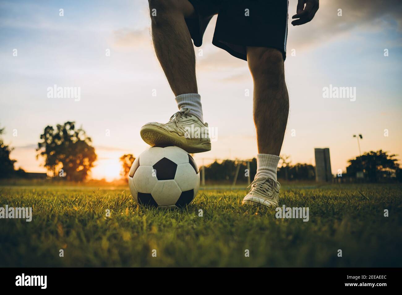 Children playing soccer brazil hi-res stock photography and images - Alamy