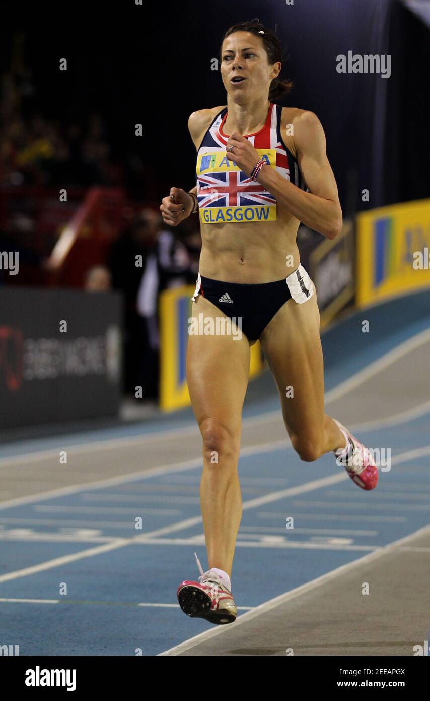 Great britains helen clitheroe 3000 aviva international kelvin hall hi ...