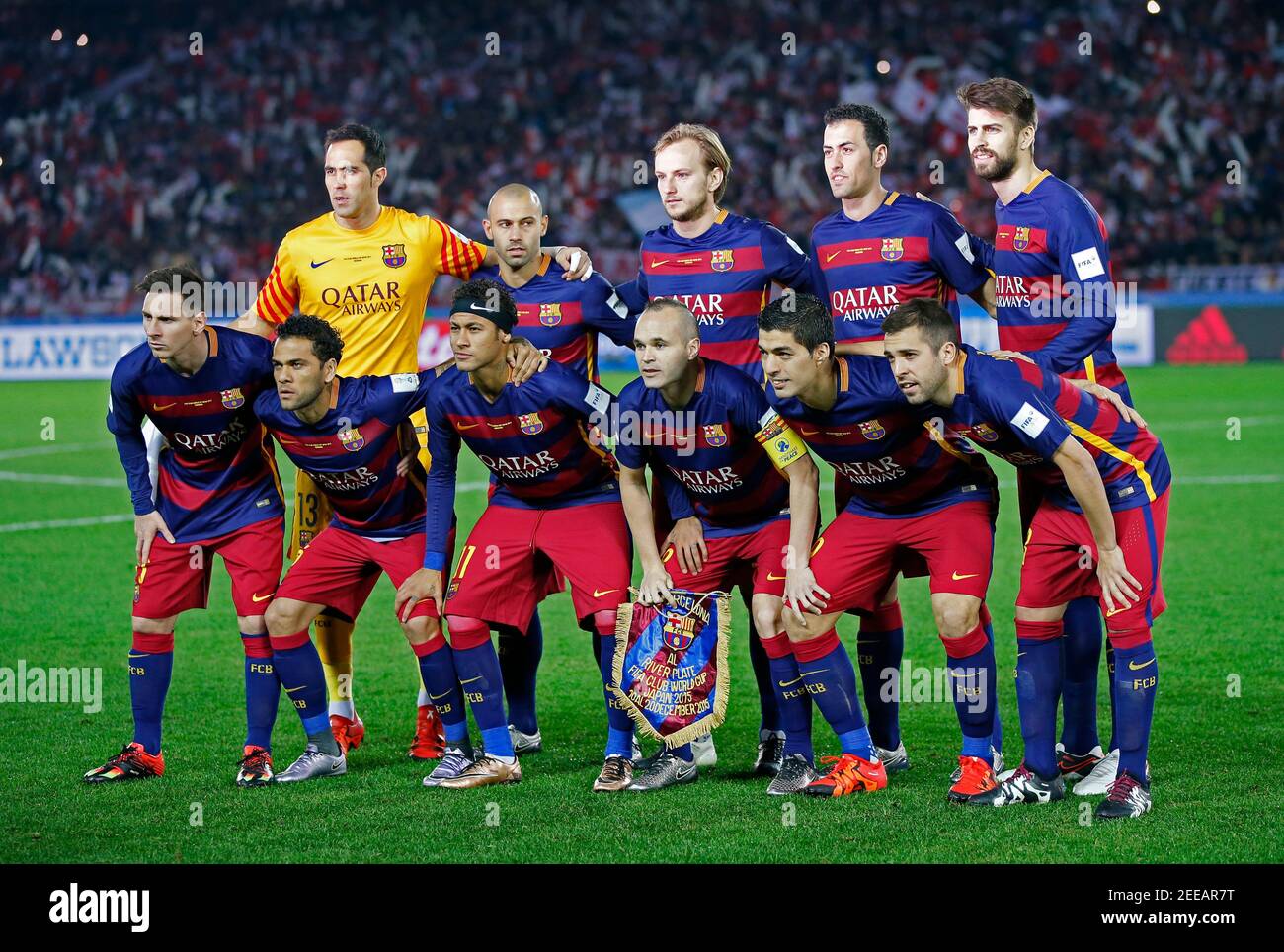 Fc barcelona line up hi-res stock photography and images - Alamy