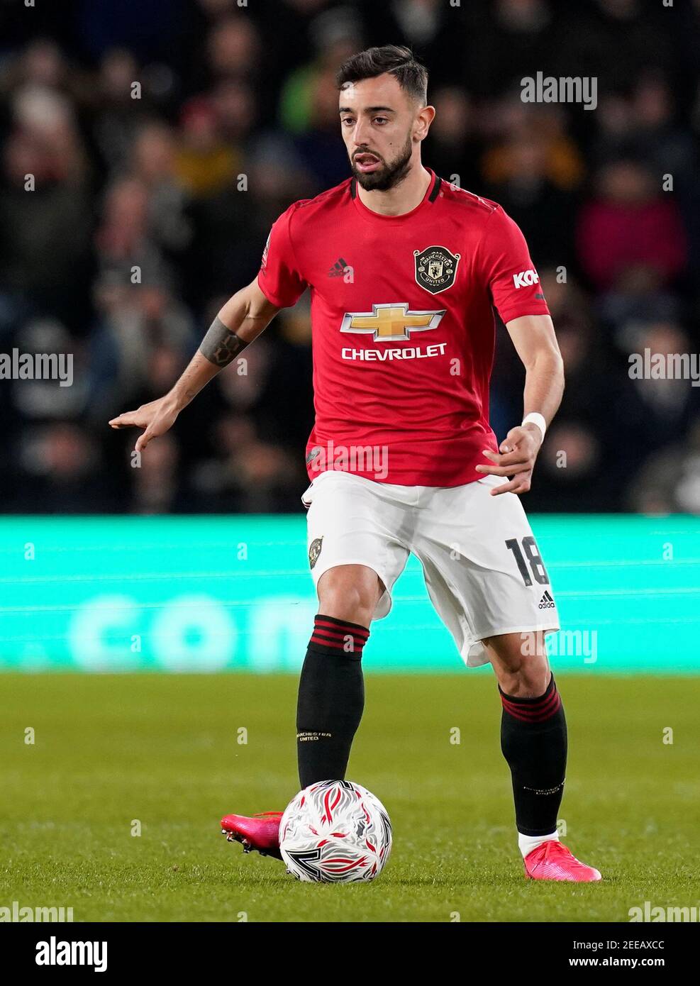 Manchester derby bruno fernandes hi-res stock photography and images ...