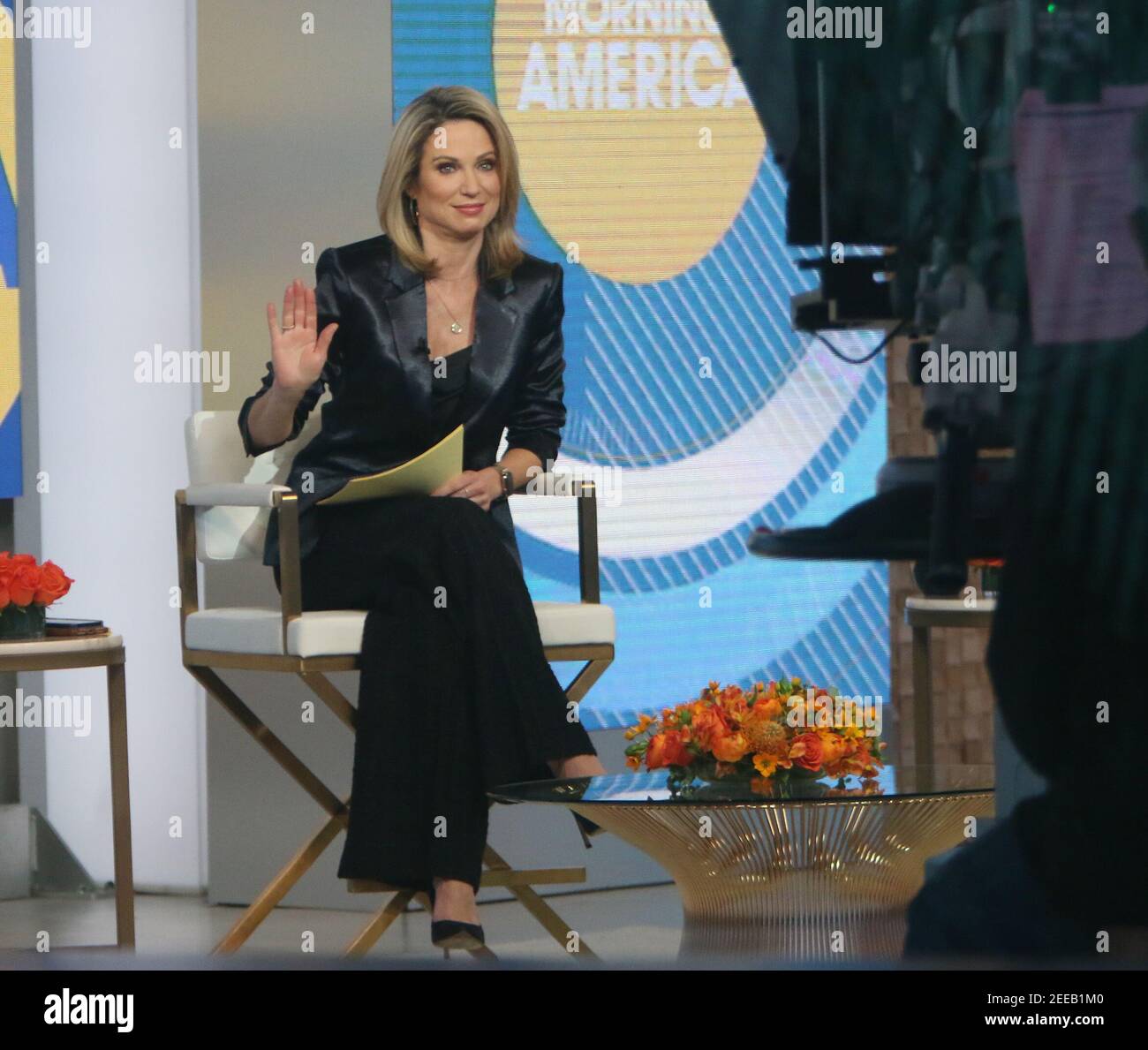 New York, USA. 15th Feb, 2021. February 15, 2021. Amy Robach at Good ...