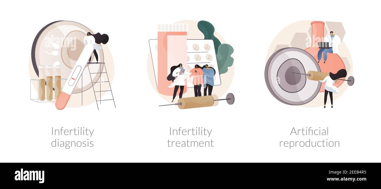 Family planning abstract concept vector illustrations Stock Vector ...