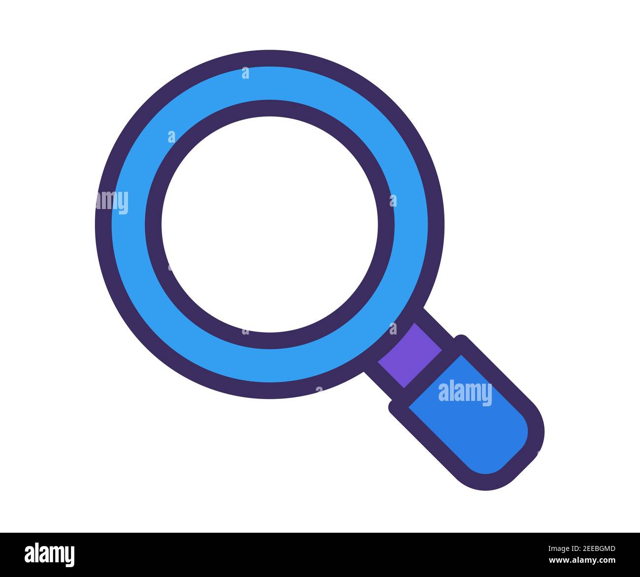 find search searching single isolated icon with filled line style ...