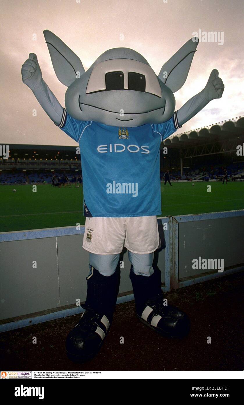 Manchester city mascot moonchester hi-res stock photography and images ...