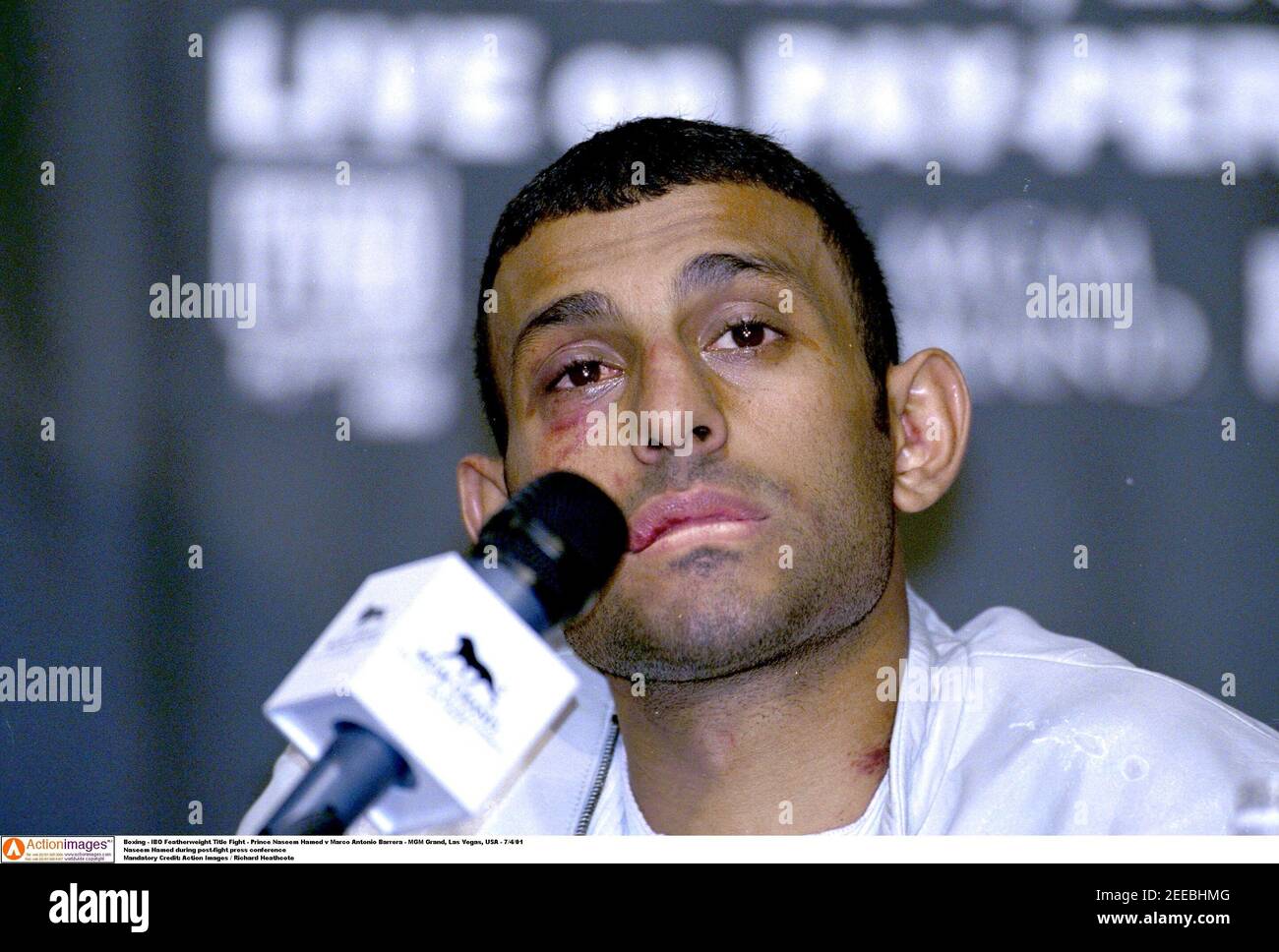 Boxing hamed v barrera las vegas hi-res stock photography and images ...