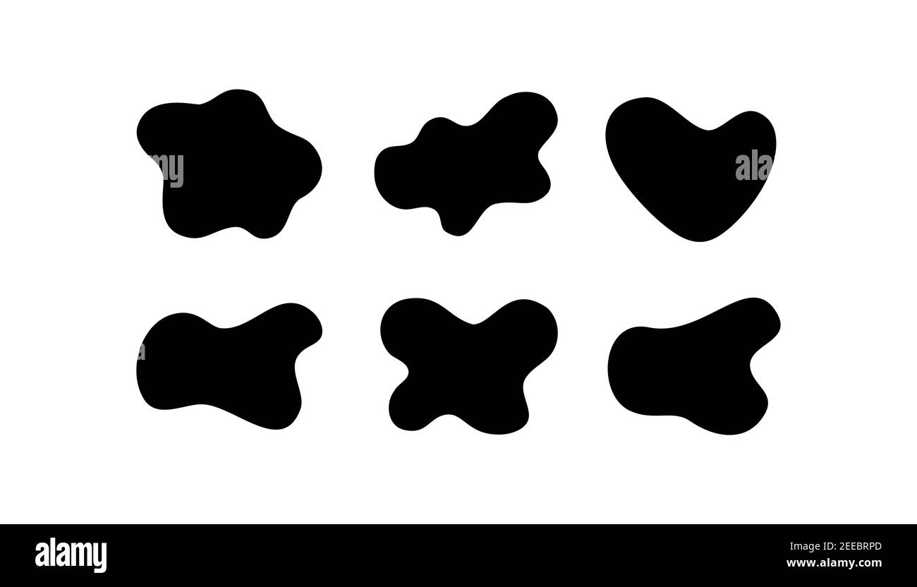 Fluid blob shape vector for abstract design Stock Vector Image & Art - Alamy