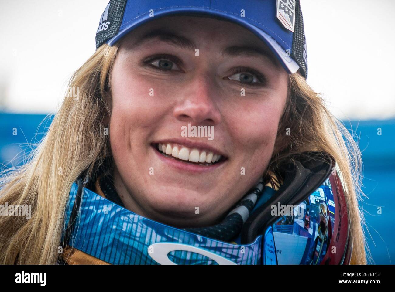 15 February 2021, Italy, Cortina D´ampezzo: Alpine skiing: World ...