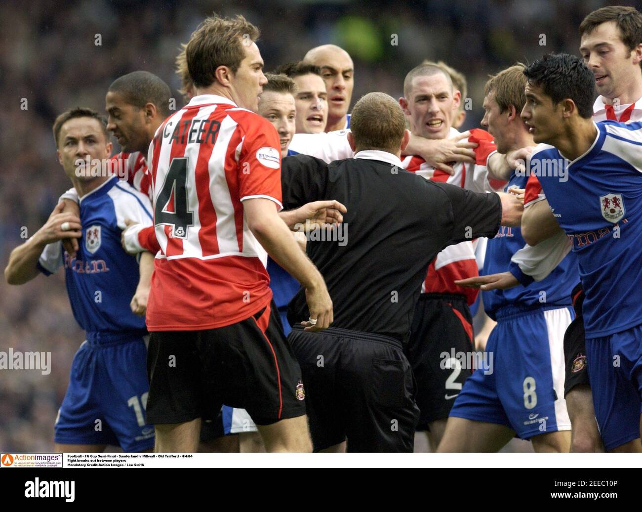 Millwall football fight hi-res stock photography and images - Alamy