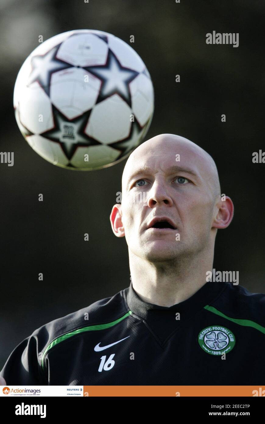 Soccer celtic training barrowfield training ground hi-res stock ...