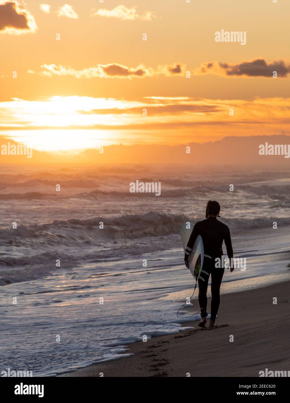 Running Carrying Surf Board Surfboard High Resolution Stock Photography ...