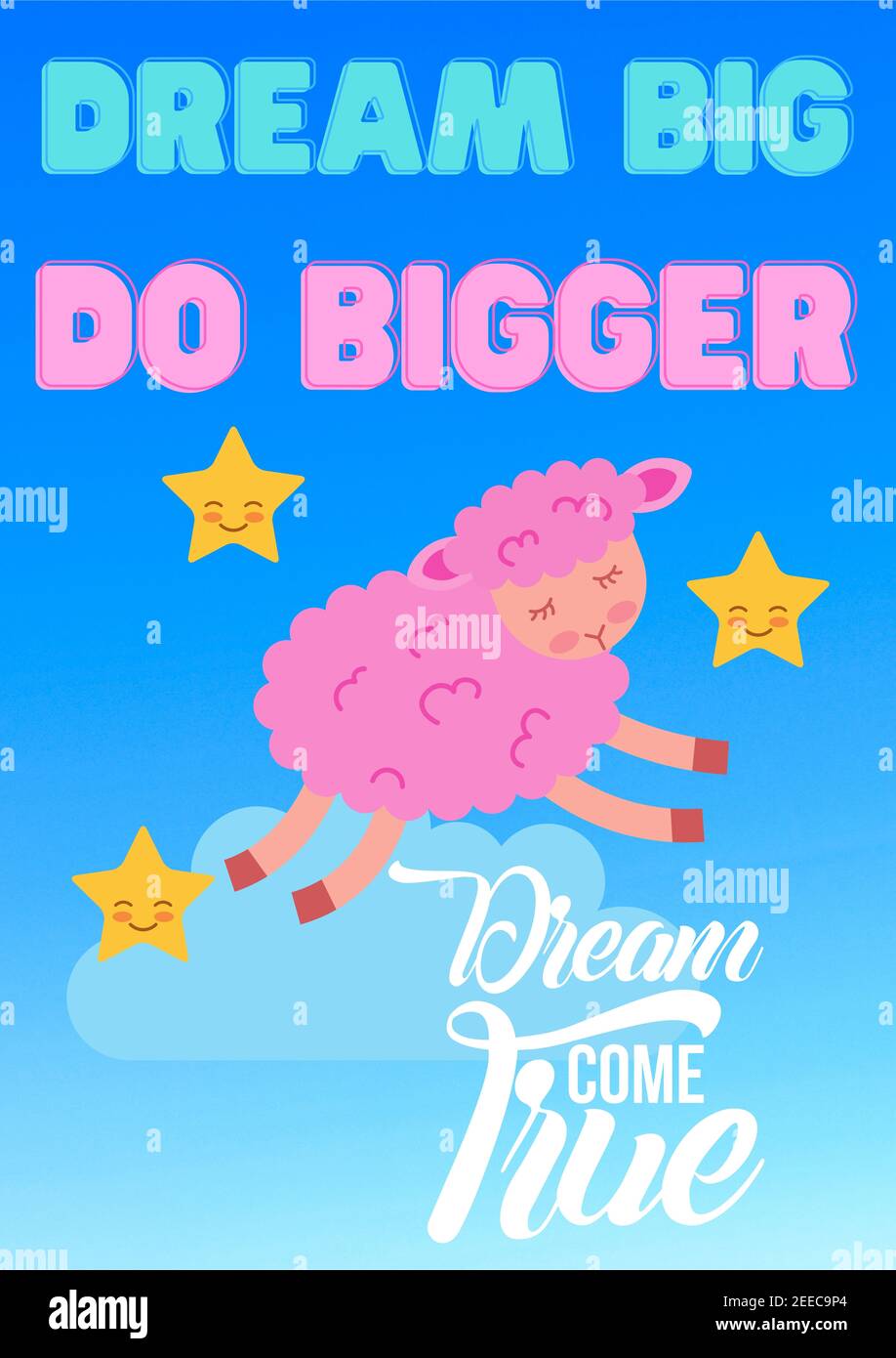 Inspirational Quotes Wallpaper or Poster Stock Photo - Alamy