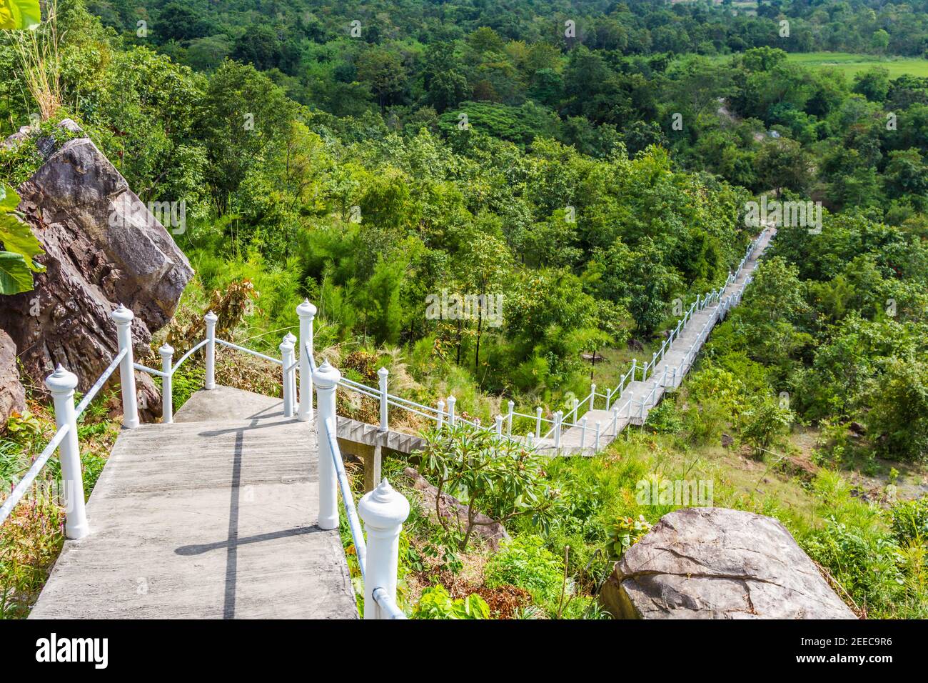 Steps going up hill stairs hi-res stock photography and images - Alamy