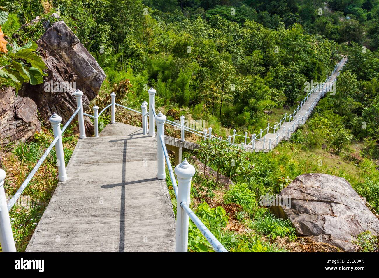 Rock stairway hi-res stock photography and images - Alamy