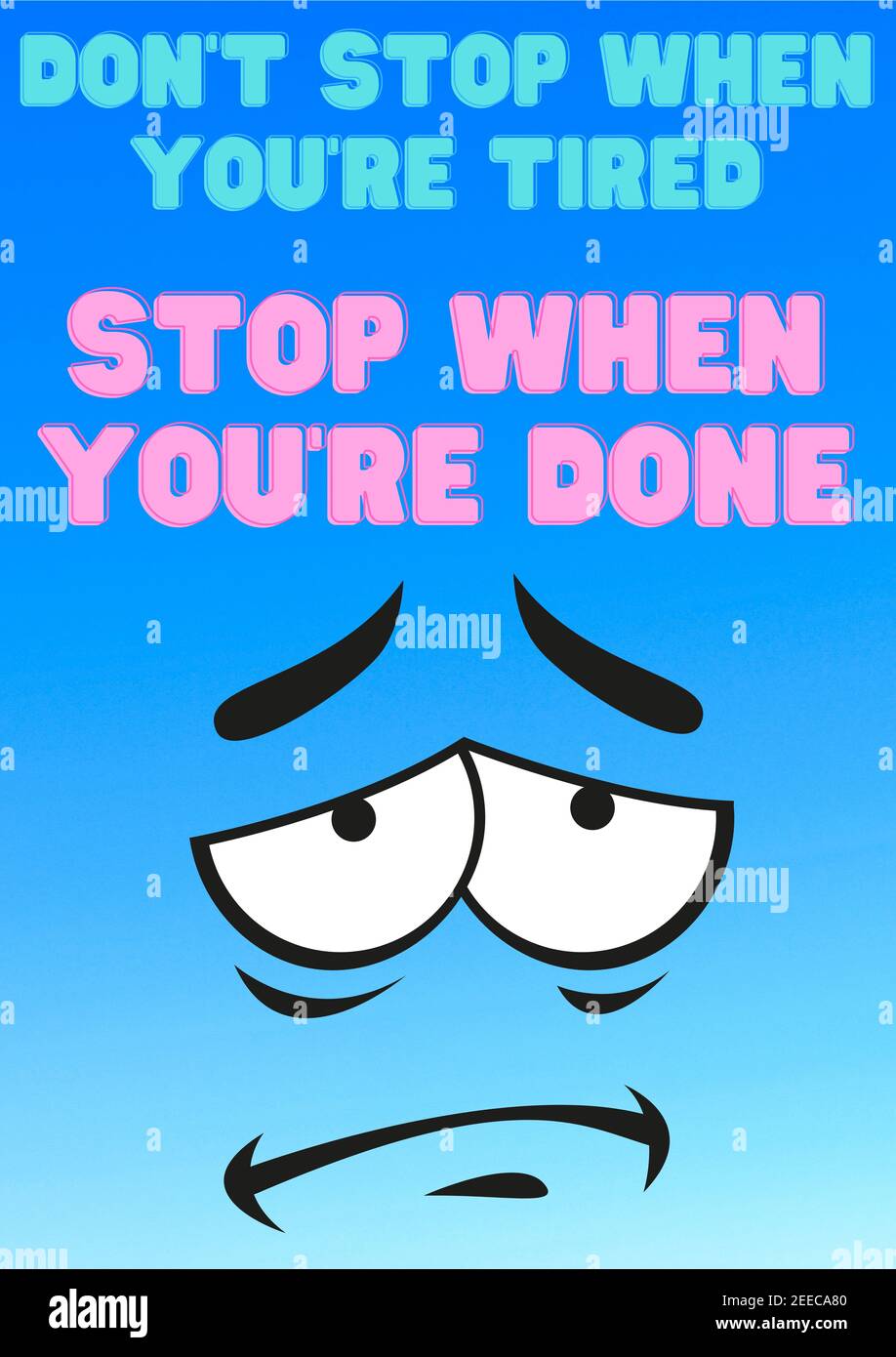 Inspirational Quotes Wallpaper or Poster Stock Photo - Alamy