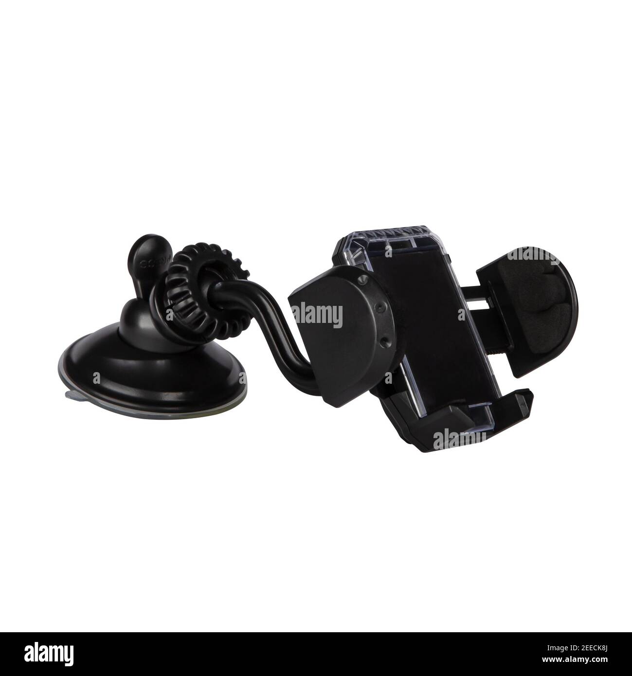 Car phone holder isolated on a white background - packshot Stock Photo ...