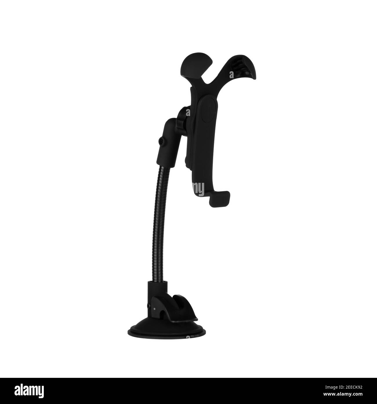 Hand with a smartphone on background Black and White Stock Photos ...