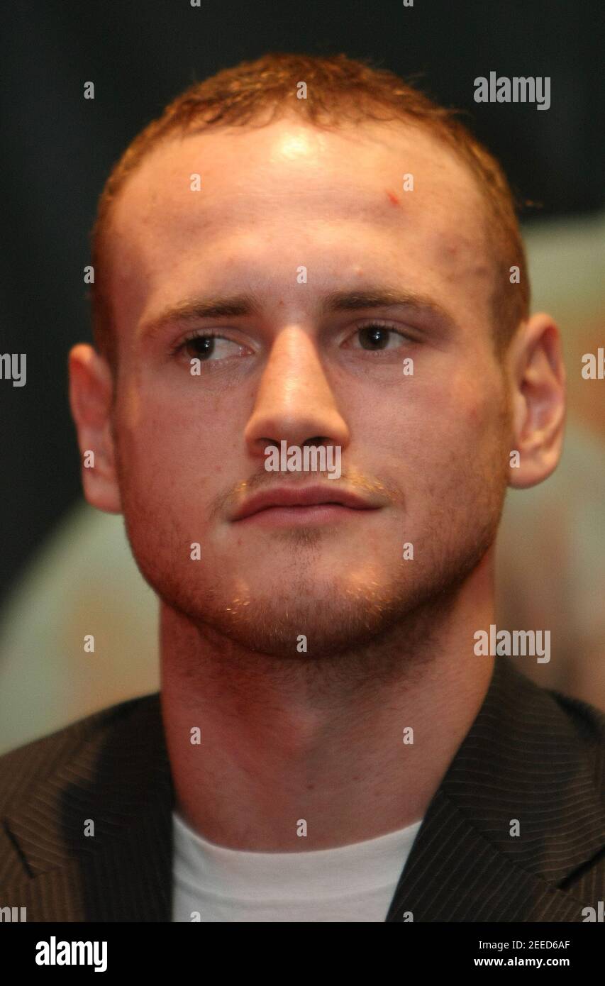 George groves and paul smith press conference planet hollywood hi-res ...