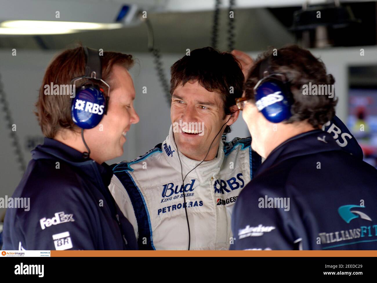 Williams f1 pit crew hi-res stock photography and images - Alamy