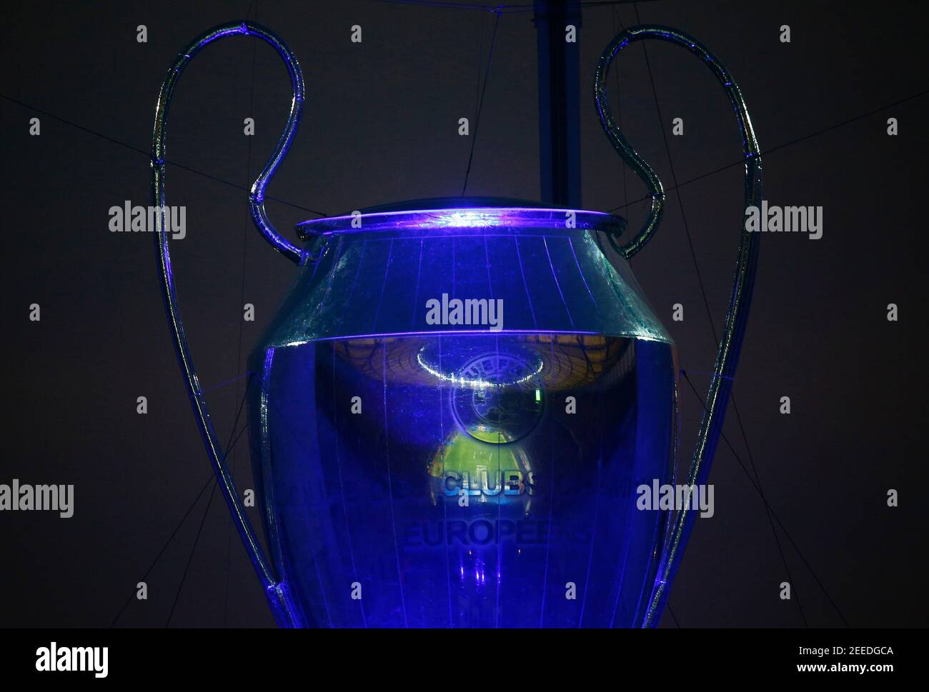 Giant Champions League Trophy High Resolution Stock Photography and ...