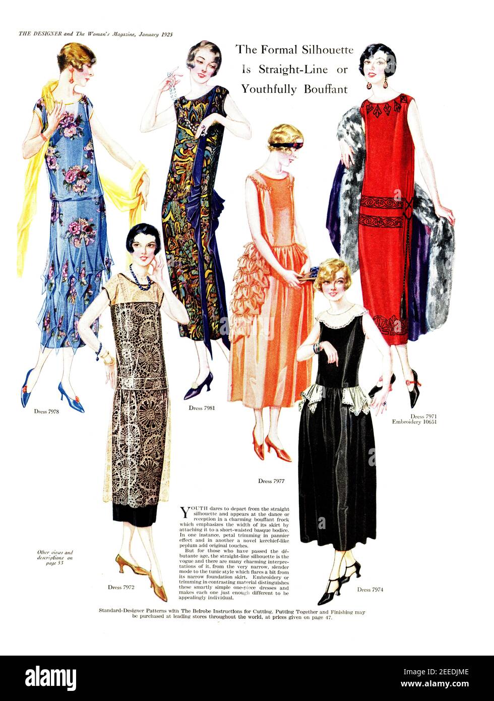 1925 fashion hi-res stock photography and images - Alamy