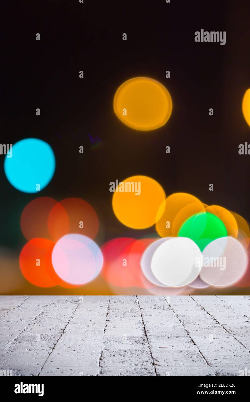 color defocused lights background Stock Photo - Alamy