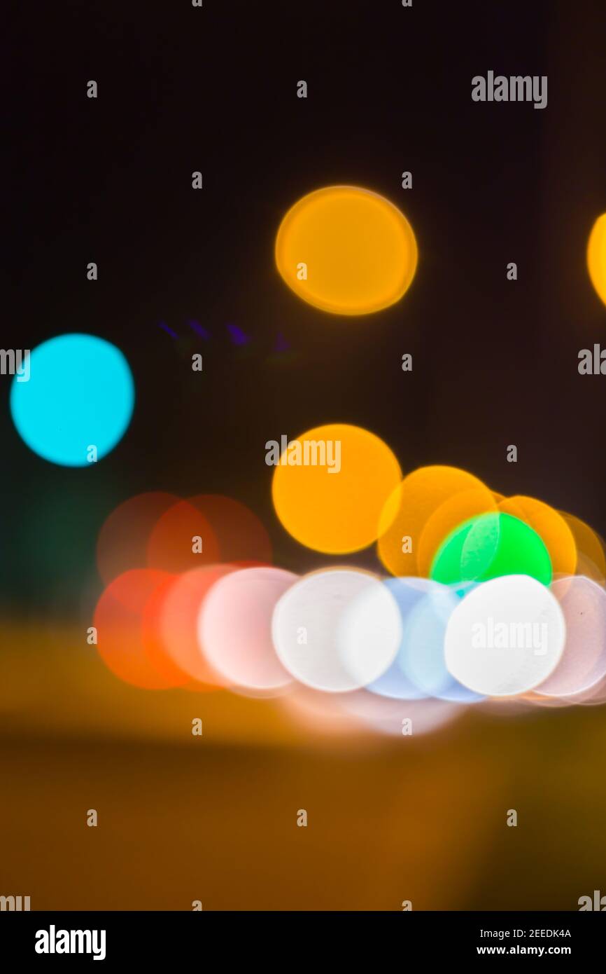 color defocused lights background Stock Photo - Alamy