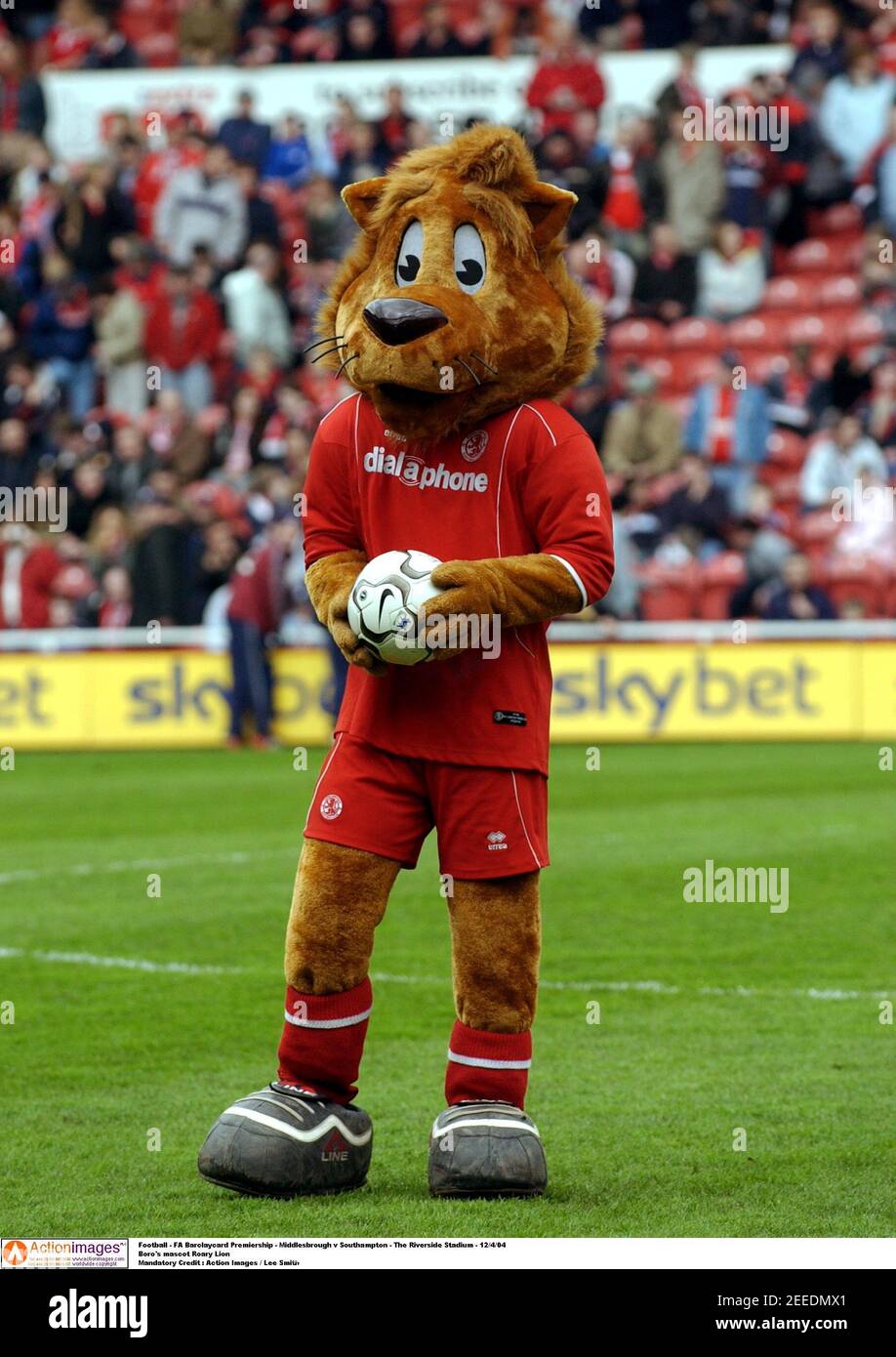 Middlesbrough mascot hi-res stock photography and images - Alamy