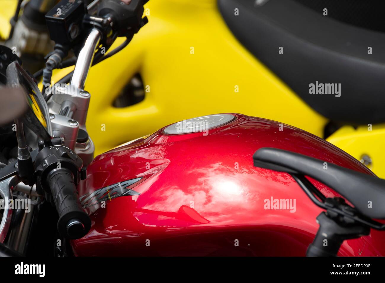 Colourful motorbike hi-res stock photography and images - Alamy