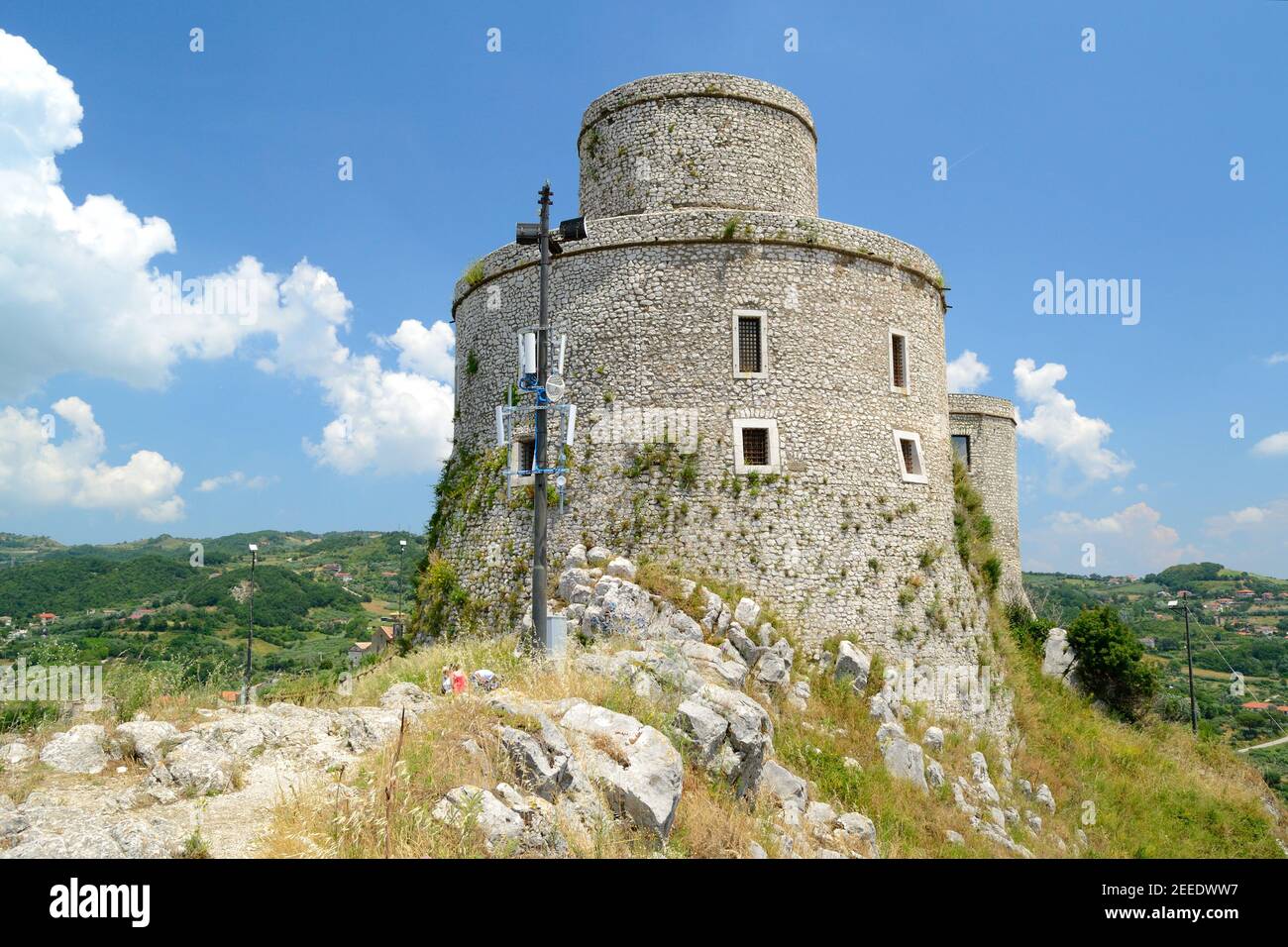 Montesarchio castle hi-res stock photography and images - Alamy