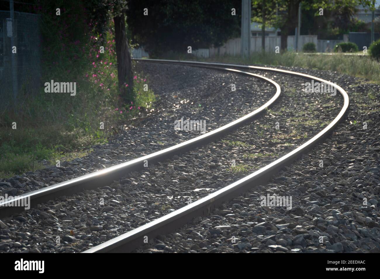 Railway curve hi-res stock photography and images - Alamy