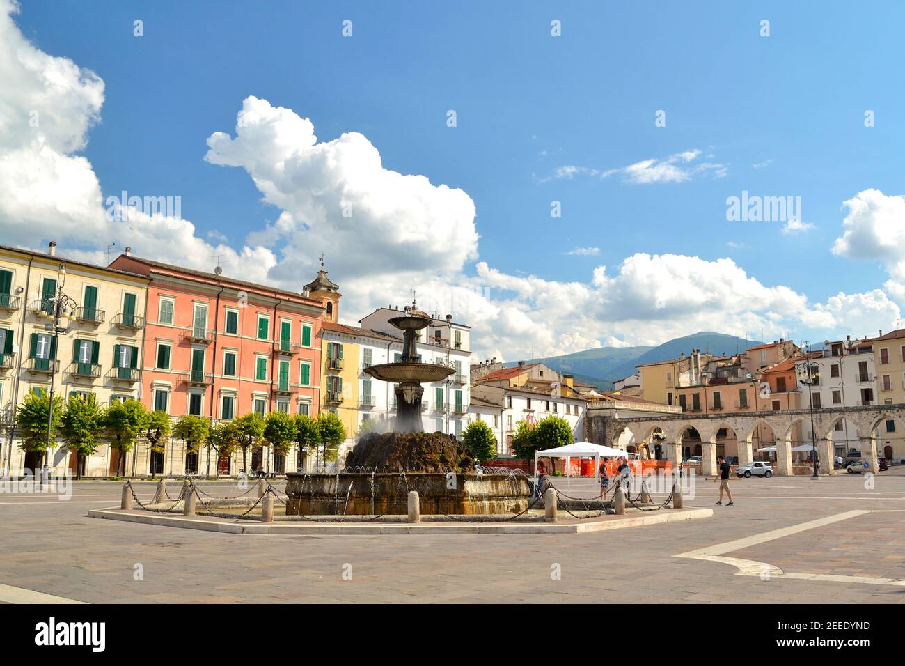Sulmona italy fountain hi-res stock photography and images - Alamy