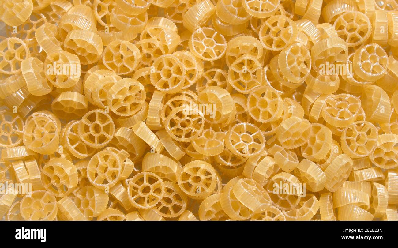 Italian Penne Rigate Macaroni Pasta raw food Stock Photo - Alamy