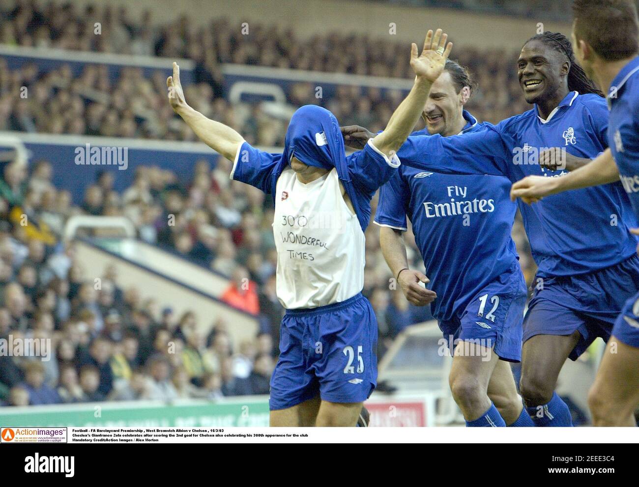 S sport football gianfranco zola hi-res stock photography and images ...