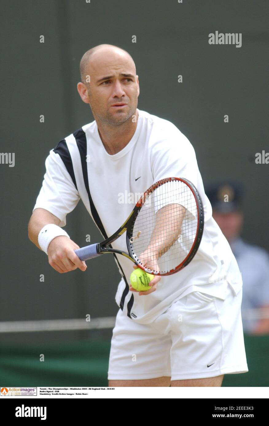 Andre agassi action images hi-res stock photography and images - Alamy