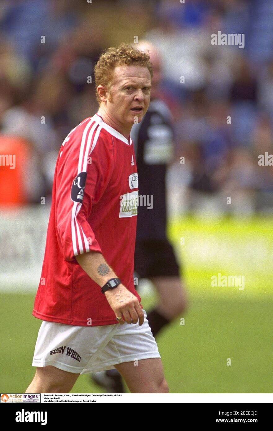 Celebrity soccer hucknall hi-res stock photography and images - Alamy