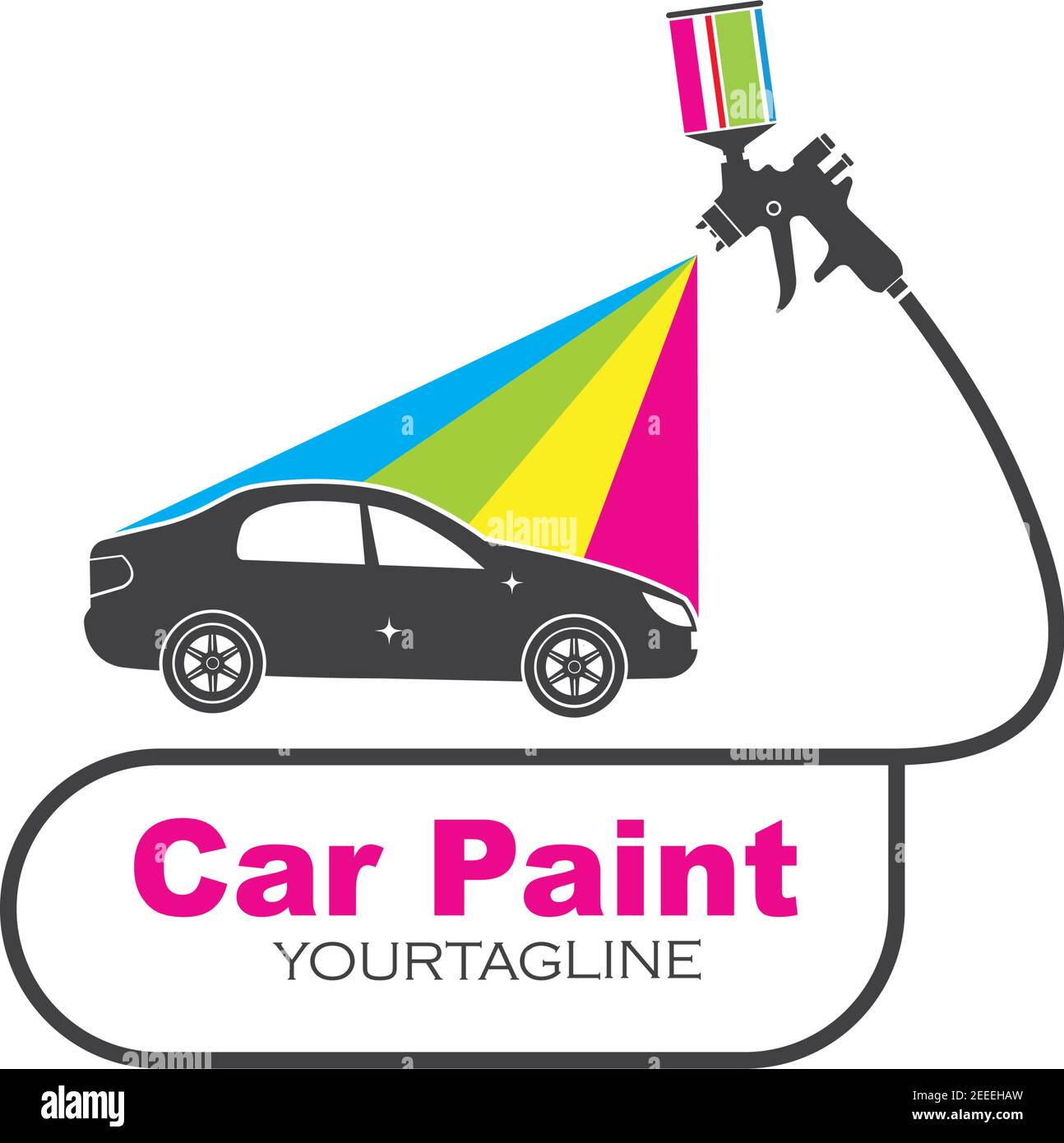 Rainbow gun Stock Vector Images - Alamy