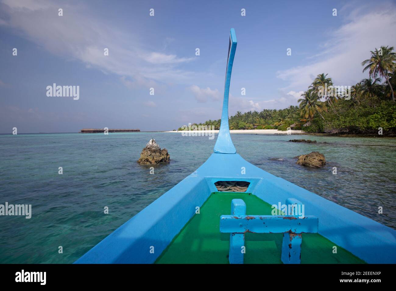 Traditional maldivian boat hi-res stock photography and images - Alamy