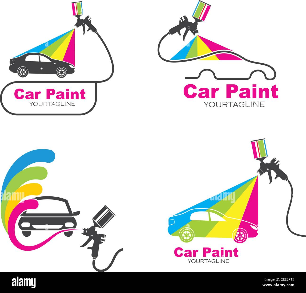 Airbrushing vector vectors Stock Vector Images - Alamy