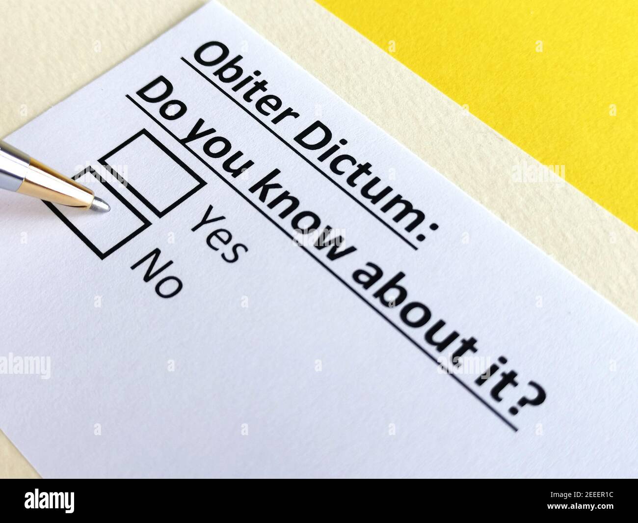 Obiter dictum hi-res stock photography and images - Alamy