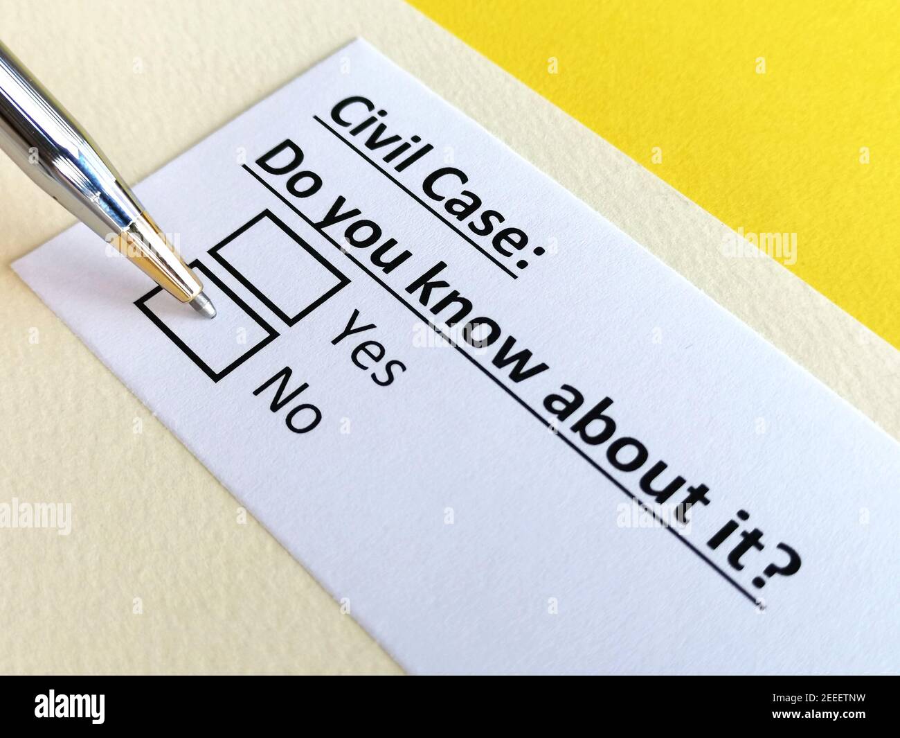 Civil case hi-res stock photography and images - Alamy